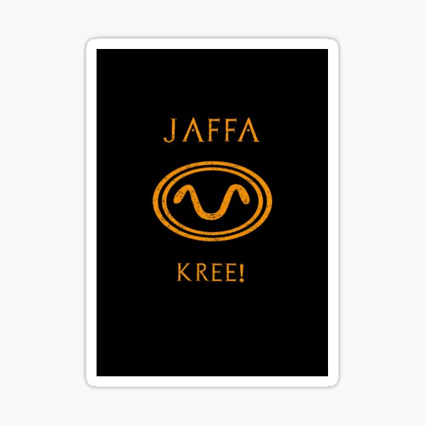 "Jaffa warrior symbol snake" Sticker by Vinchenko | Redbubble