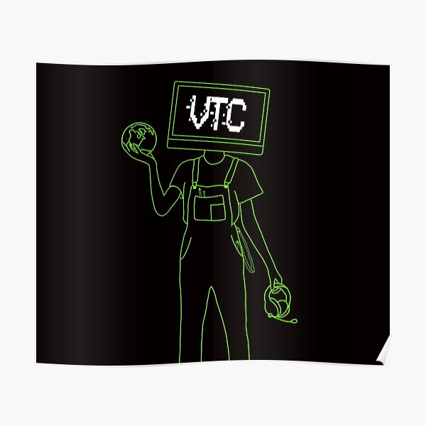 "VTC Digital Artist Merch " Poster by vtc-shop | Redbubble