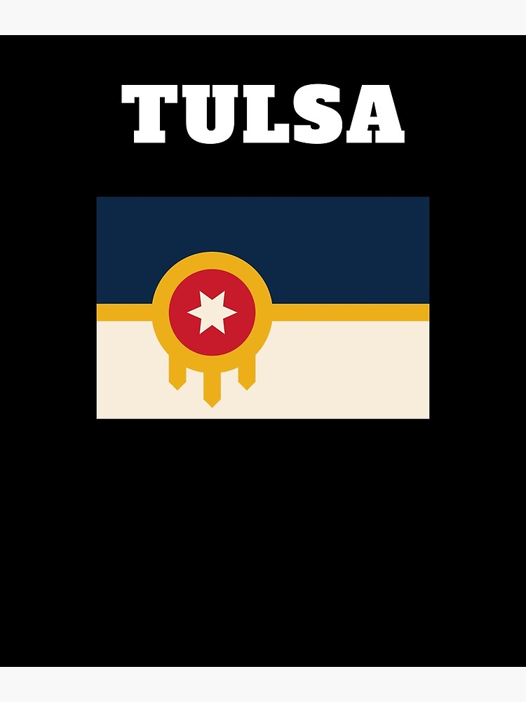 "Tulsa flag oklahoma" Canvas Print for Sale by Jeangel97 | Redbubble