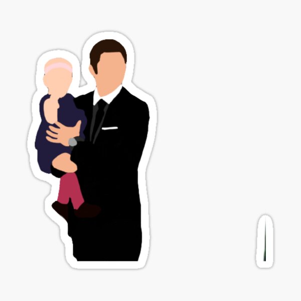 "Elijah and Hope Mikaelson" Sticker for Sale by Sofmacias | Redbubble