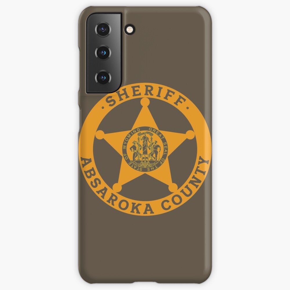 "Absaroka County Sheriff (Longmire)" Samsung Galaxy Phone Case for Sale ...