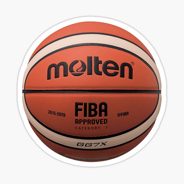 "Basketball Fiba- Nba Ball (Must Have)" Sticker for Sale by Bitsy-Luc ...
