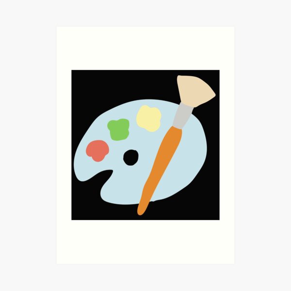 "MS Paint Logo" Art Print by Maxtown | Redbubble