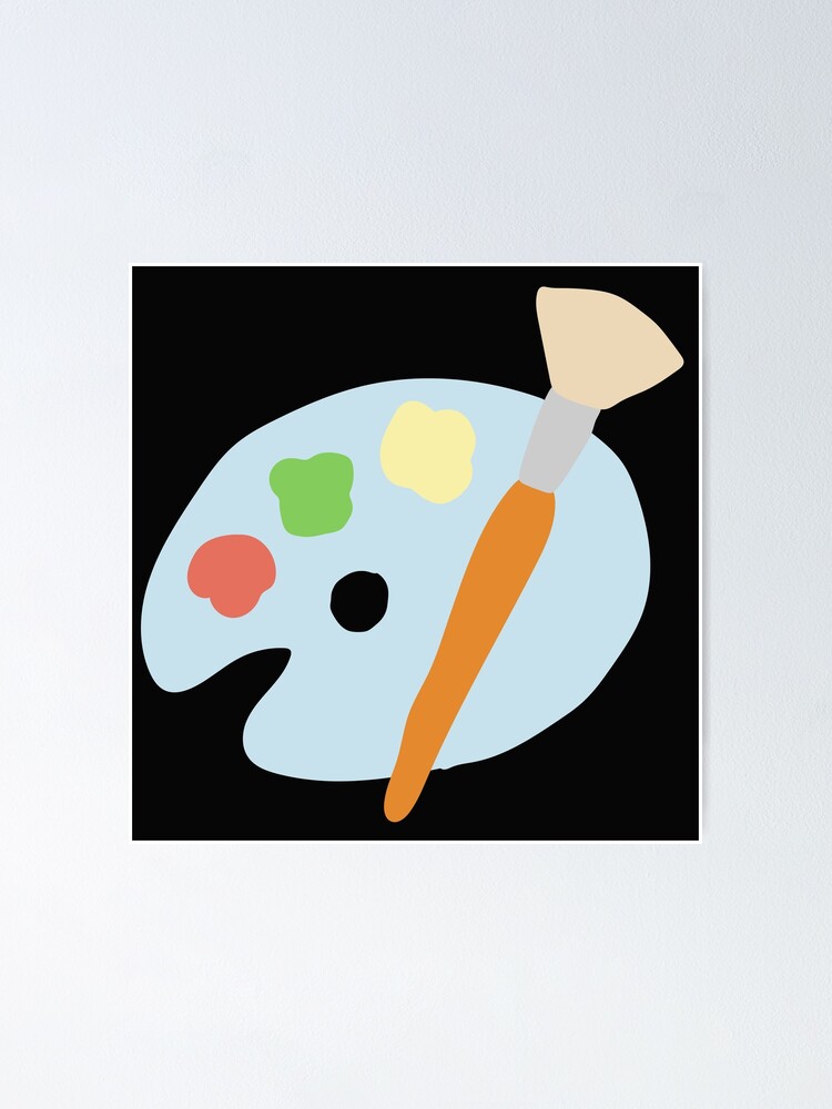 "MS Paint Logo" Poster by Maxtown | Redbubble