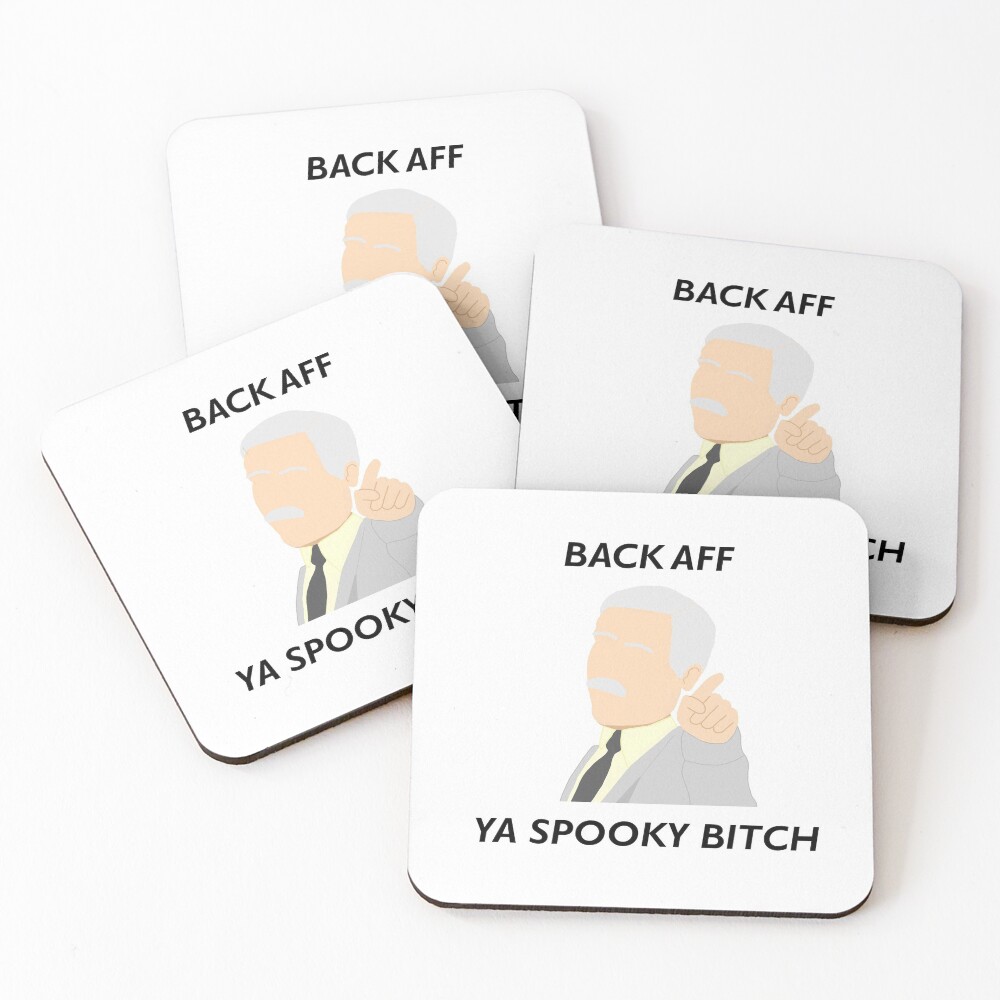 "Still Game Back Aff" Coasters (Set of 4) for Sale by cjdesigns7 ...