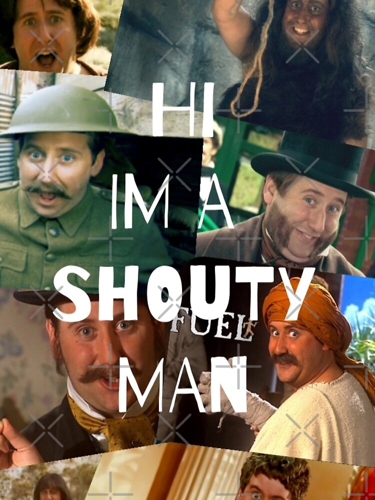 "Shouty man collage" Poster for Sale by GG-Doodles | Redbubble