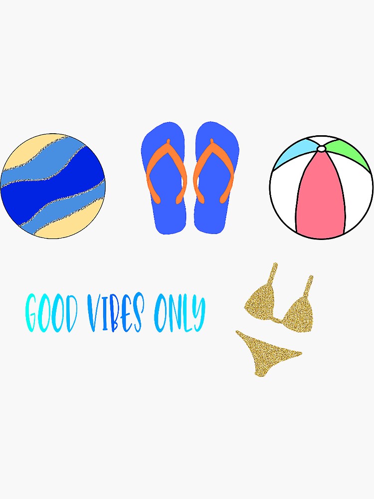 "Summer aesthetic themed sticker pack" Sticker by heyitslexii | Redbubble