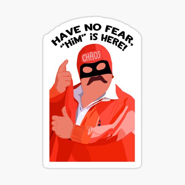 "Captain Chaos" Sticker for Sale by cesstrelle | Redbubble