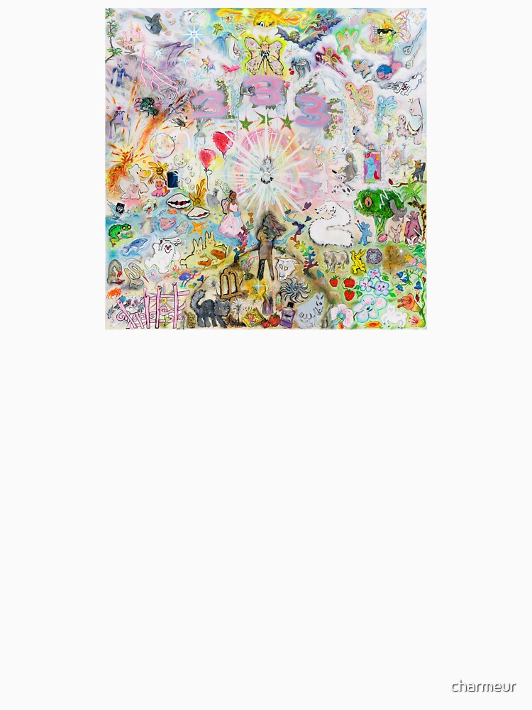 "333 bladee album cover" T-shirt for Sale by charmeur | Redbubble | 333 ...