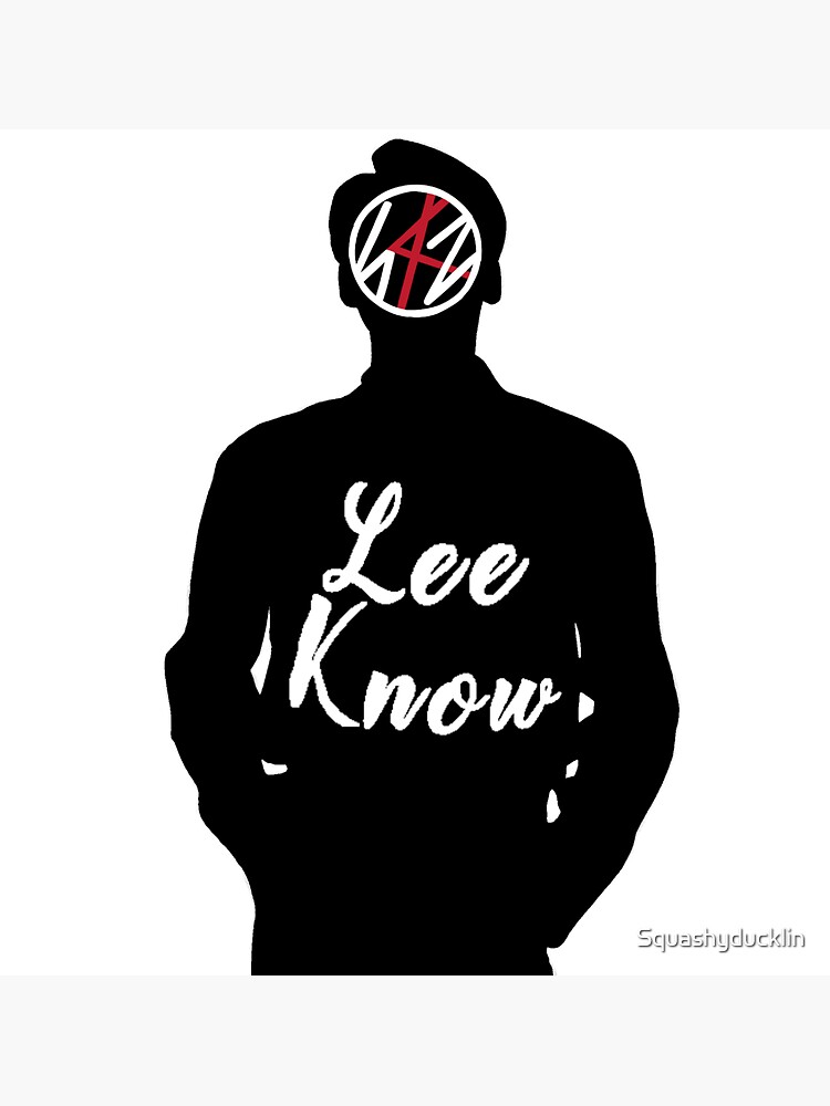 "Lee know" Sticker for Sale by Squashyducklin | Redbubble