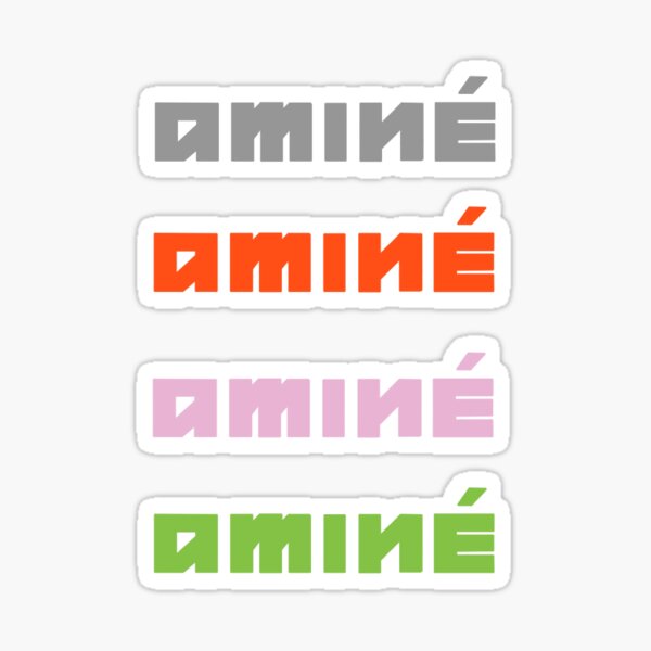 "Amine Word Sticker Pack " Sticker for Sale by lizwoo714 | Redbubble
