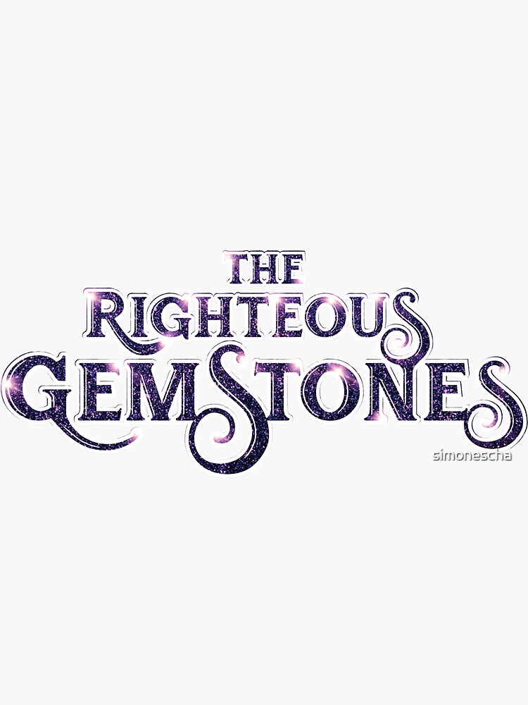 "The Righteous Gemstones" Sticker for Sale by simonescha | Redbubble