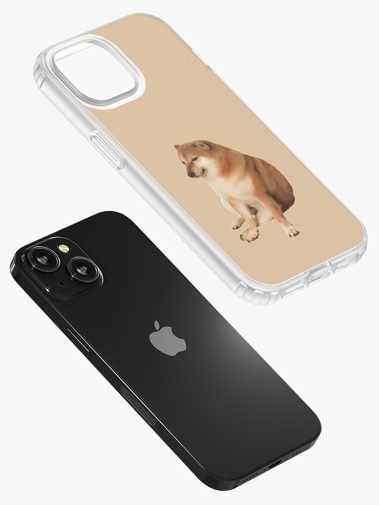 "Cheems (dog sitting meme)" iPhone Case for Sale by parkerku | Redbubble