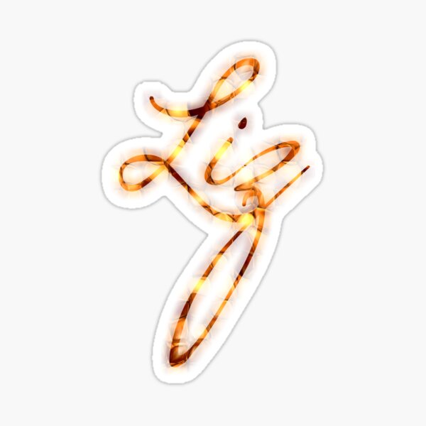 "LIZ" Sticker for Sale by LizBanegasArt | Redbubble