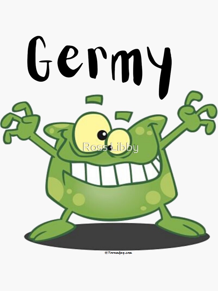 "Germy" Sticker by jrlibs | Redbubble
