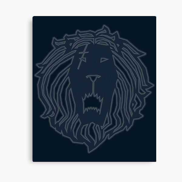 "Escanor Logo 7 Deadly Sins " Canvas Print by Duyudon | Redbubble