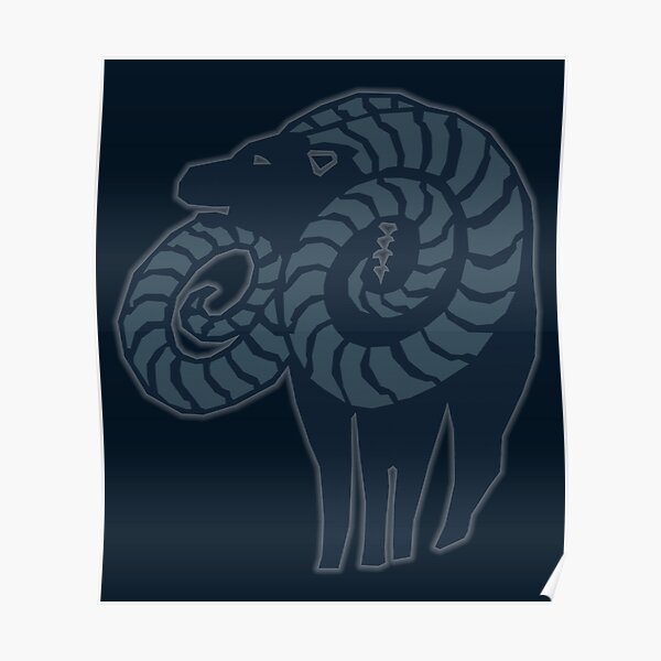 "Gowther Logo 7 Deadly Sins " Poster for Sale by Duyudon | Redbubble