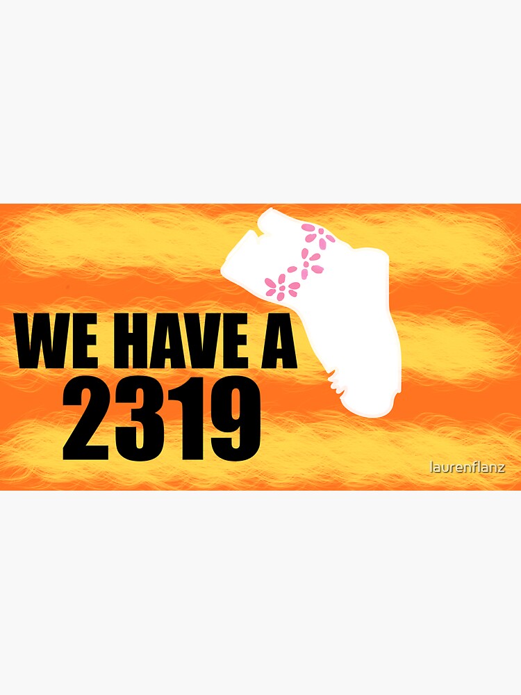 "2319" Sticker for Sale by laurenflanz | Redbubble