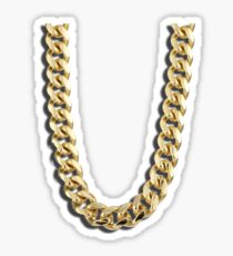 Gold Chain: Stickers | Redbubble