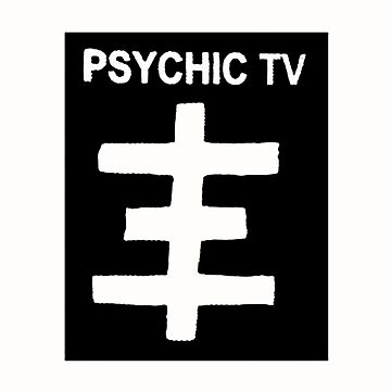 "Psychic TV Logo" Sticker for Sale by lithoman2 | Redbubble