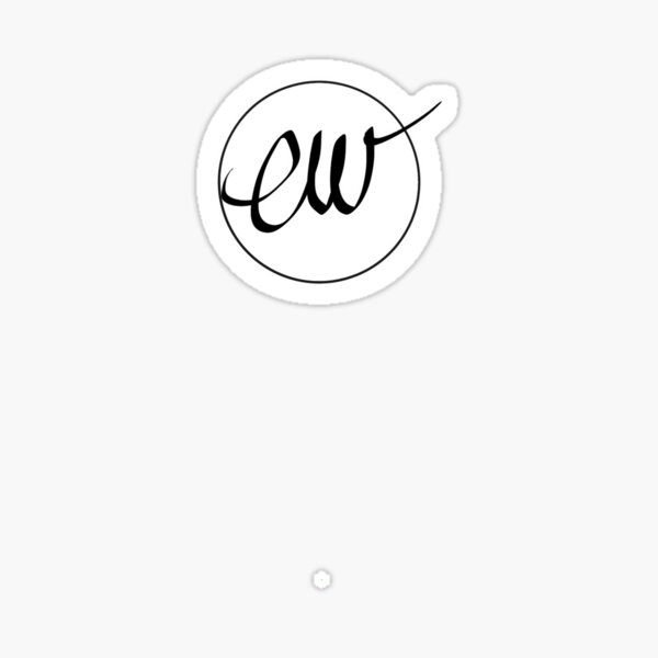 "Ew" Sticker for Sale by cali90806 | Redbubble