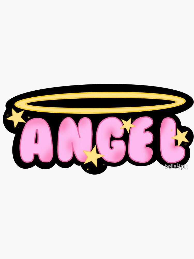 "Angel" Sticker for Sale by bella4plh | Redbubble