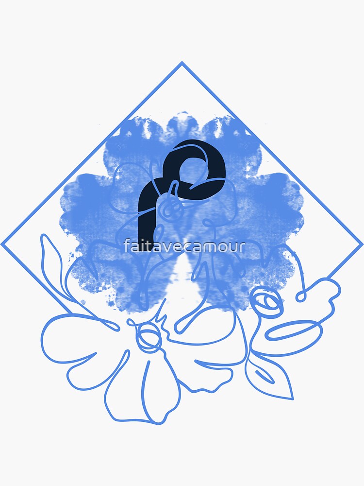 "Arabic Letter M" Sticker for Sale by faitavecamour | Redbubble