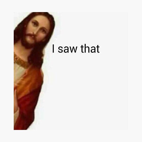 "Jesus Meme" Photographic Print for Sale by rharker09 | Redbubble