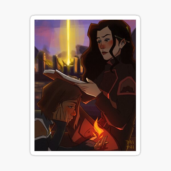 "Korrasami" Sticker for Sale by DaiPhi | Redbubble