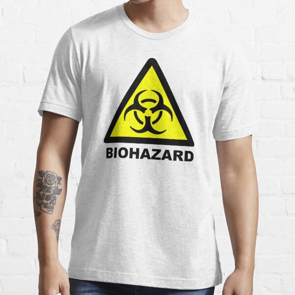 "Biohazard Symbol" T-shirt for Sale by sweetsixty | Redbubble ...