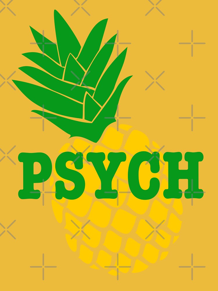 Psych Logo Mit Ananas