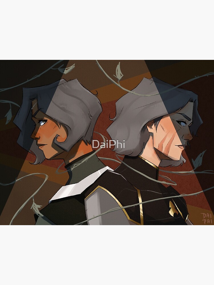 "Lin and Suyin Beifong" Art Print by DaiPhi | Redbubble