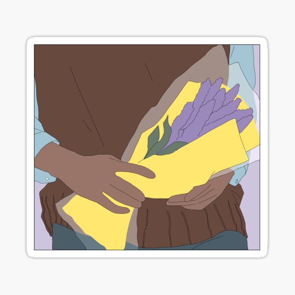 "Flower Boy" Sticker for Sale by Jesse-James-Art | Redbubble