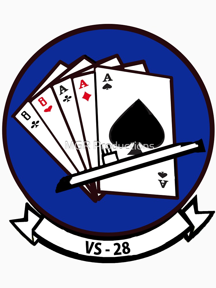 "VS-28 Gamblers (Hukkers) " T-shirt for Sale by Quatrosales | Redbubble ...