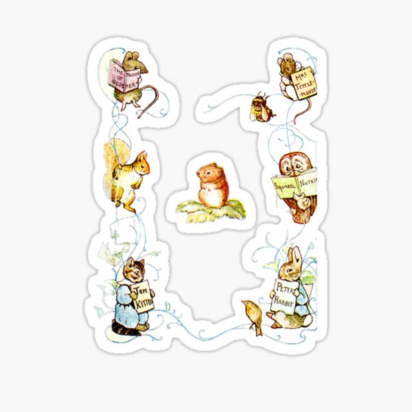 "A Gallery of Characters from the “Peter Rabbit” books" Sticker by ...