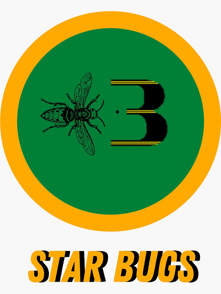 "HORNET - STAR BUGS " Sticker for Sale by VESPA-HORNET | Redbubble