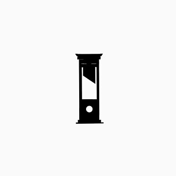 "Guillotine" Sticker for Sale by cimourdain | Redbubble
