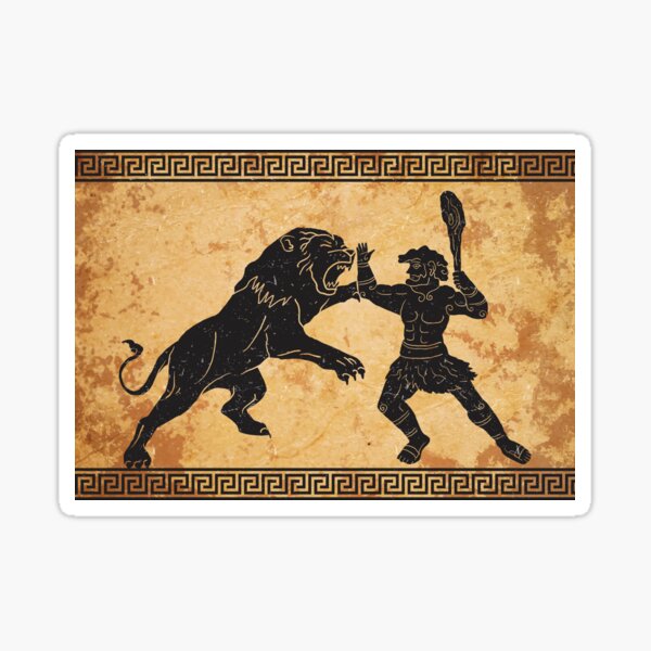 "Hercules" Sticker for Sale by fusudrama | Redbubble