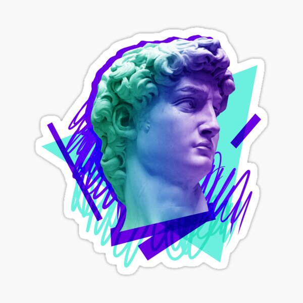 "David, Michelangelo" Sticker for Sale by Dmitriy34 | Redbubble