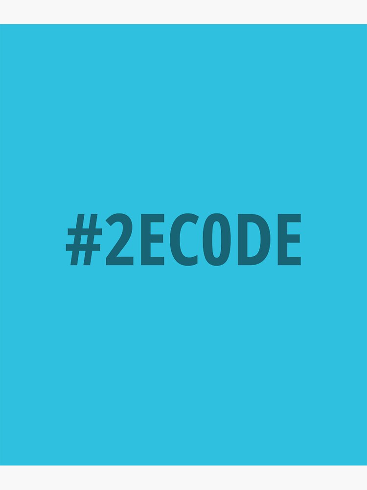 "Recode Hex Color" Sticker for Sale by steezyprnts | Redbubble