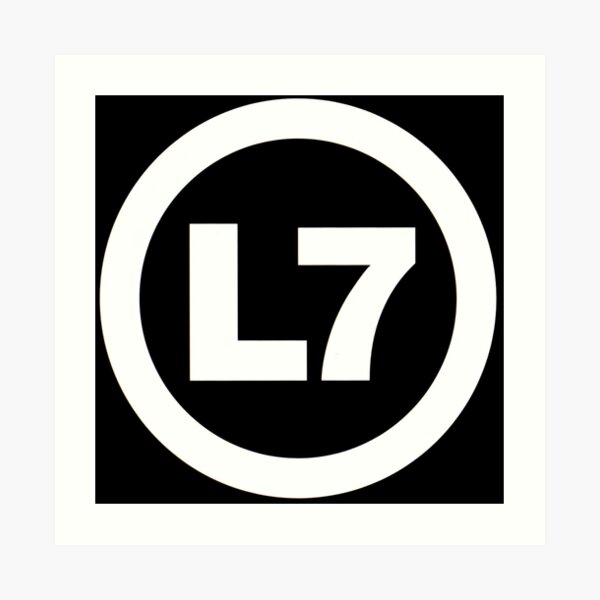 L7 Art Prints | Redbubble