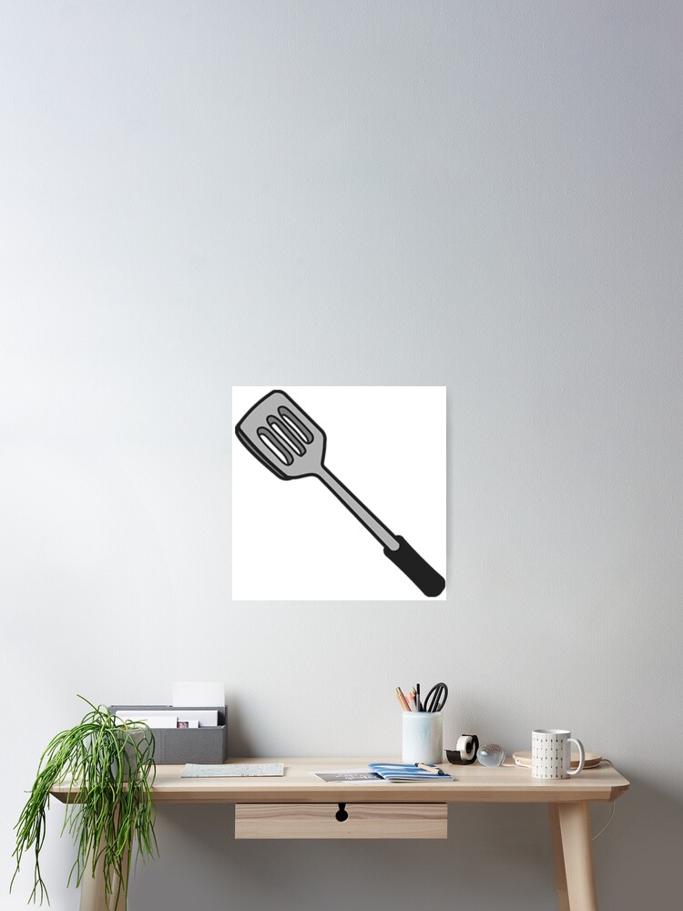 "Spongebob's Spatula Sticker" Poster for Sale by TotalBubble | Redbubble