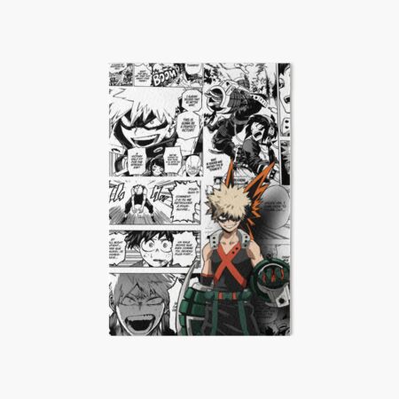 "Bakugou manga panel" Art Board Print for Sale by Xleaa | Redbubble