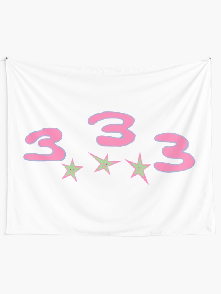 "Bladee Drain Gang 333 logo" Tapestry for Sale by 3stars9 | Redbubble