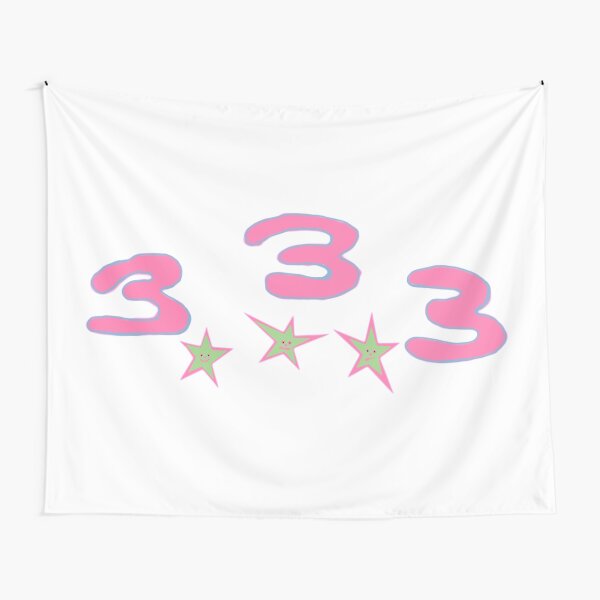 "Bladee Drain Gang 333 logo" Tapestry for Sale by 3stars9 | Redbubble