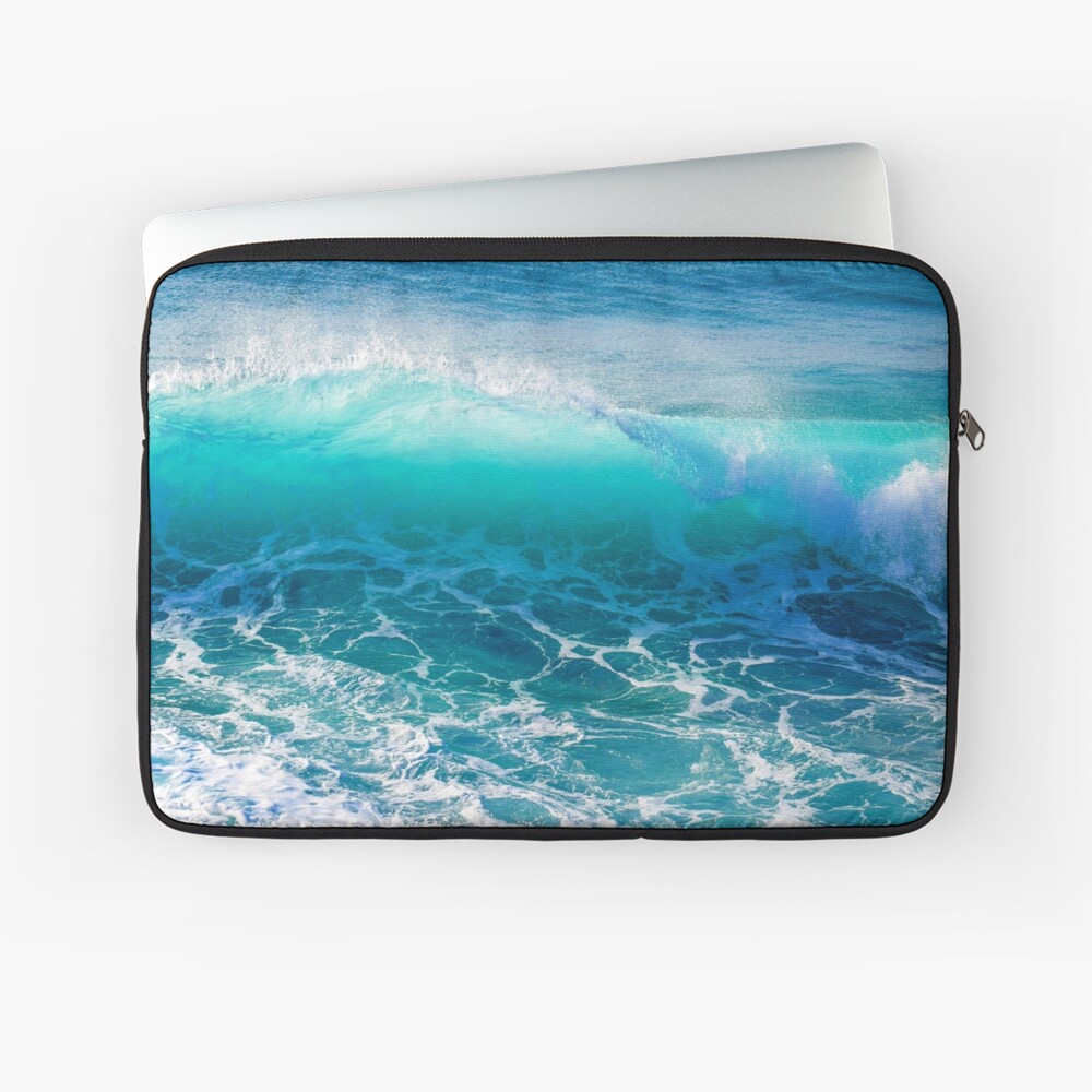 "Blue ocean wave looking awesome" Canvas Print for Sale by likebakerdo ...