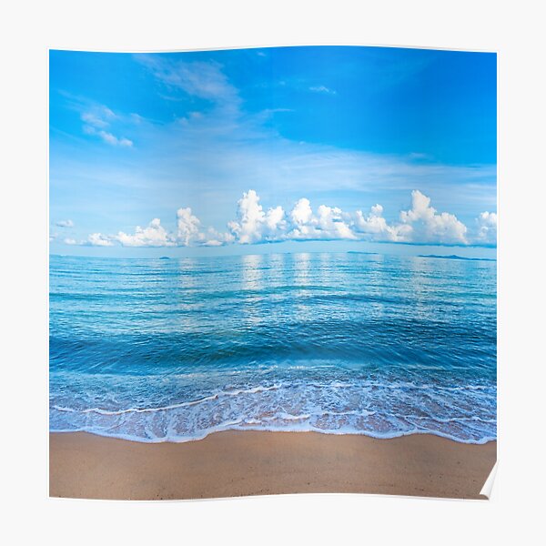 "Blue Ocean" Poster by kohath1 | Redbubble