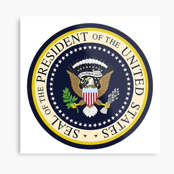 Classic The Presidential Seal Metal Print For Sale By SoulTreats classic-the-presidential-seal-metal-print-for-sale-by-soultreats