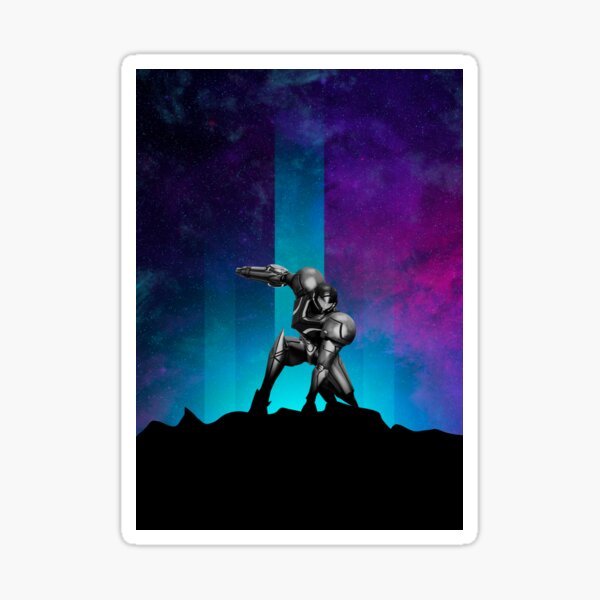 "Metroid" Sticker for Sale by RaymondDiaz | Redbubble