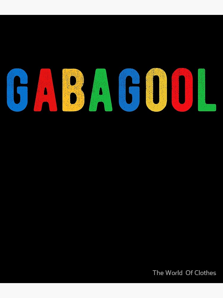 "Gabagool " Poster by chamsou1992 | Redbubble